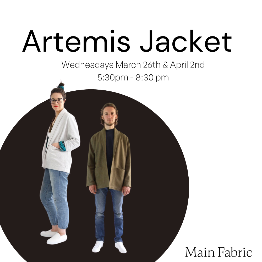 Artemis Jacket Workshop – Main Fabric