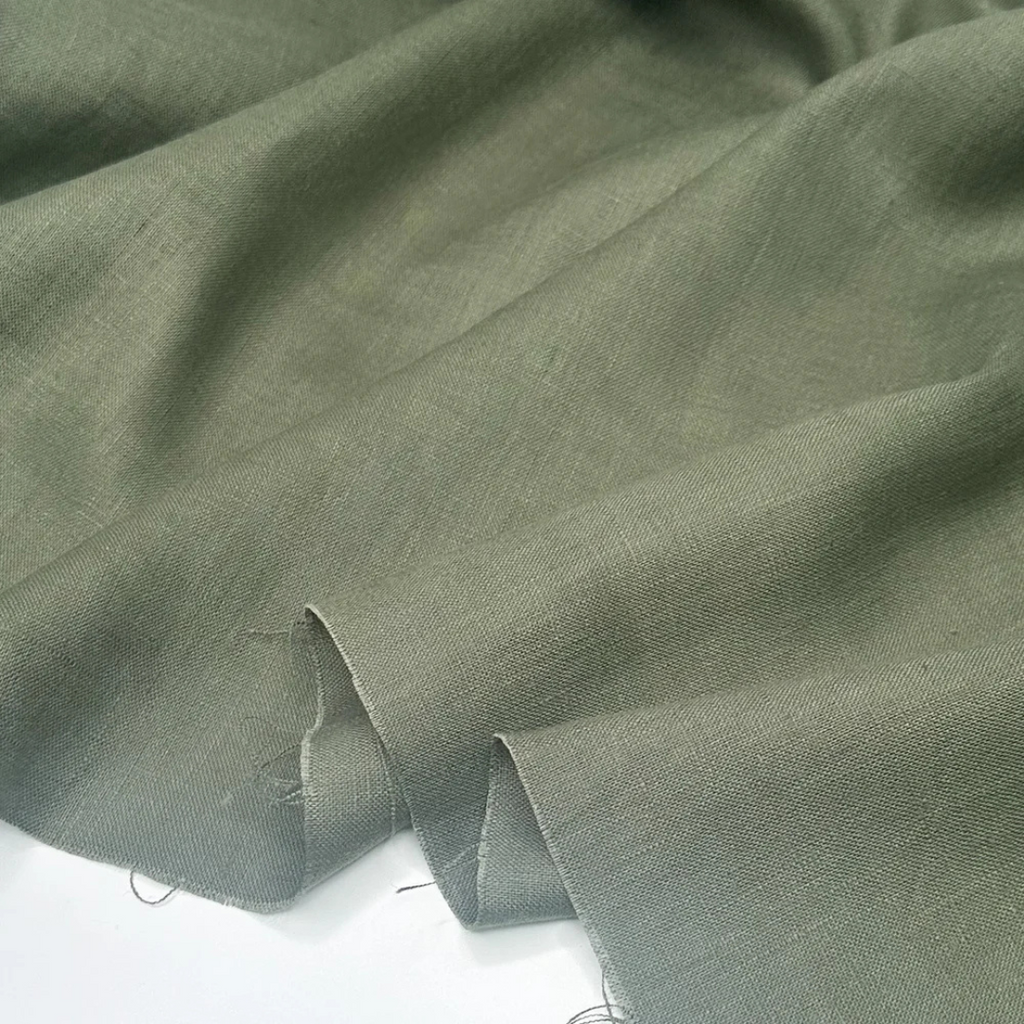1.35 MTR REMNANT 5.7oz Aero Linen - Khaki – Main Fabric