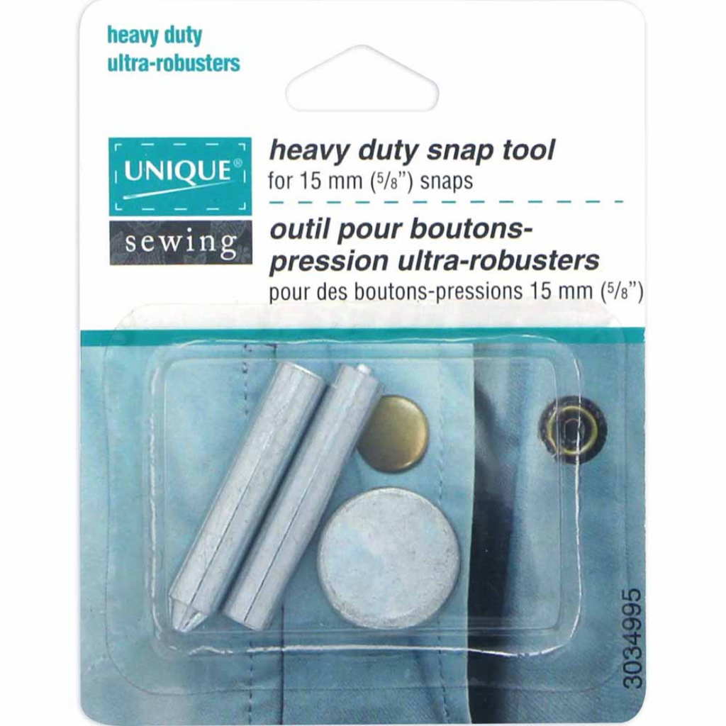 Heavy Duty Snap Tool - 5/8" (15mm) – Main Fabric